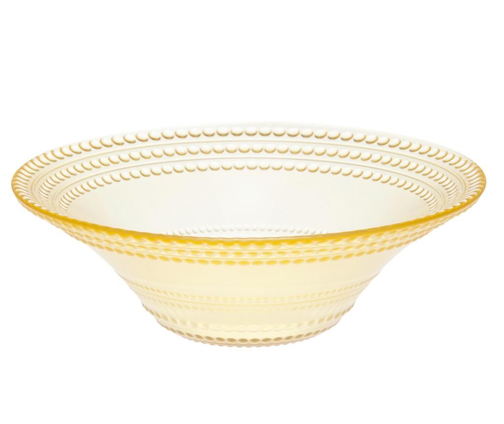 Сервиз 6 купи за сладолед Grind Yellow - Vivre