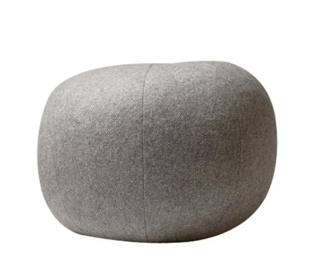 Round Grey Puff Szett 2db - Vivre