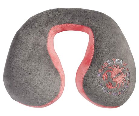 Възглавница за пътуване Krabs Team Dark Grey - Vivre