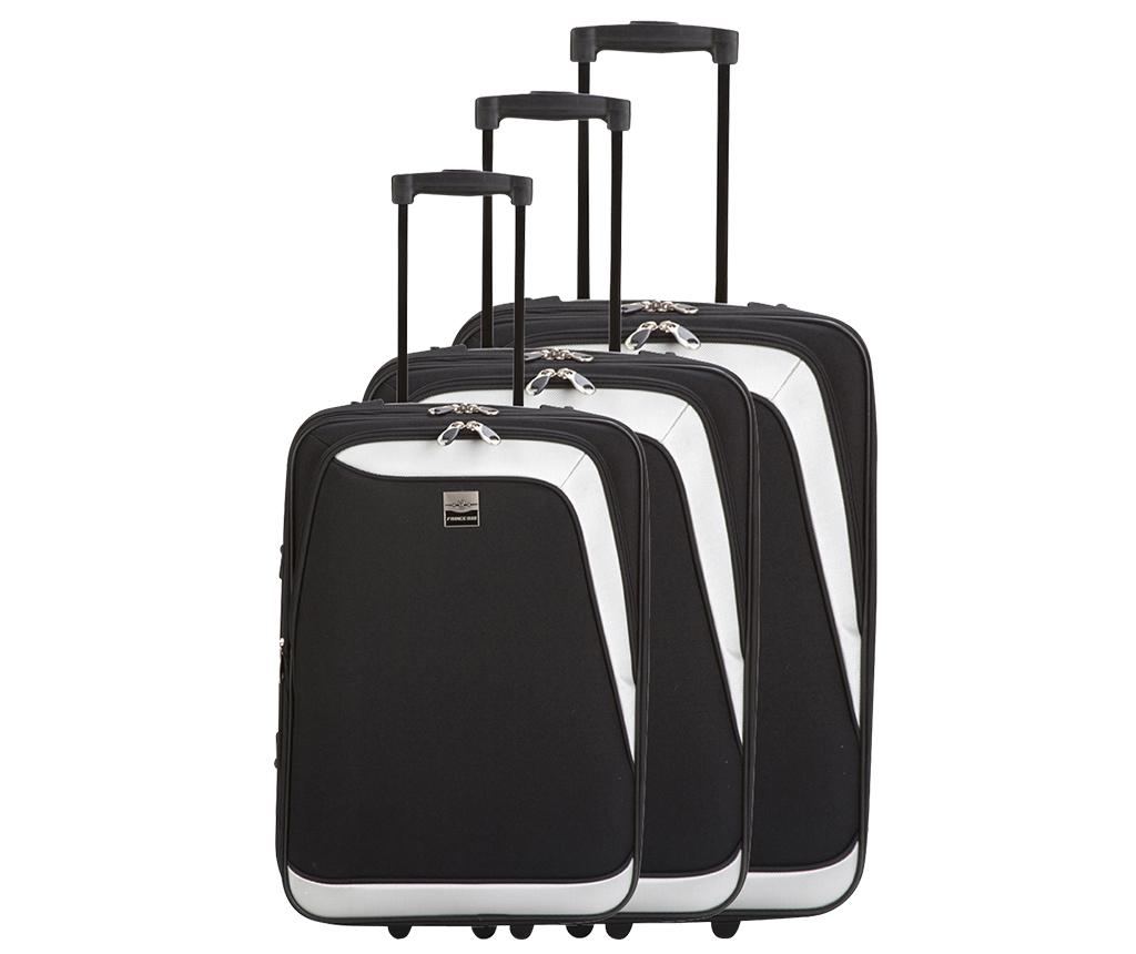 Set 3 trolere Arash Black - Vivre