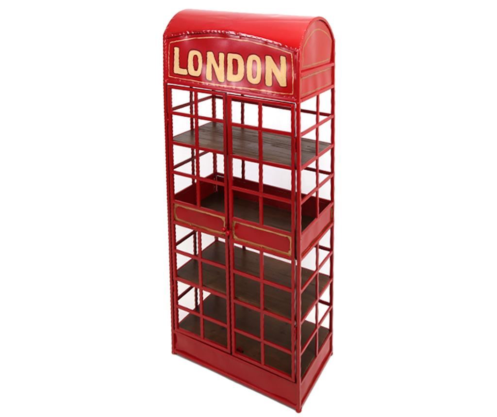 Шкаф с 4 рафта London Telephone Cab - Vivre