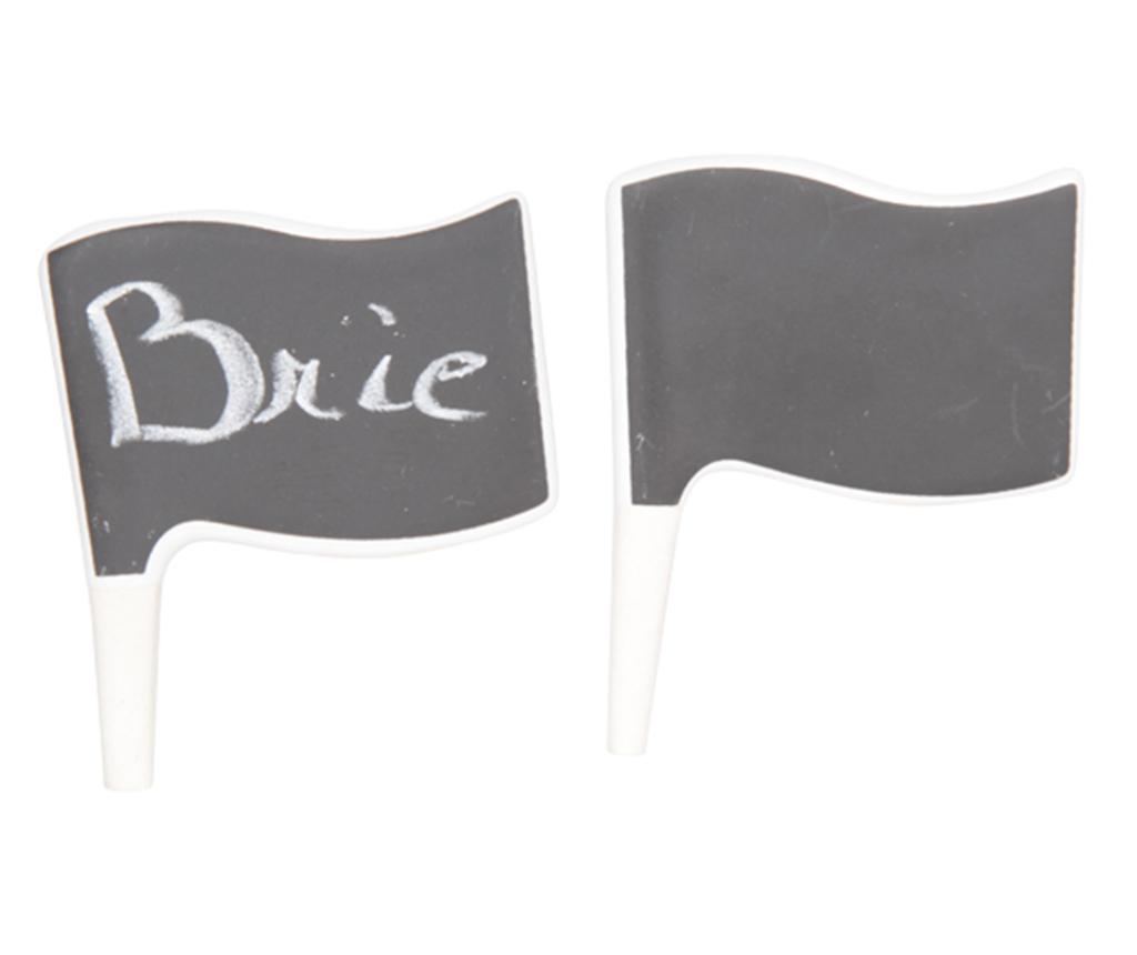 Set 6 etichete pentru prajituri Flag - Vivre