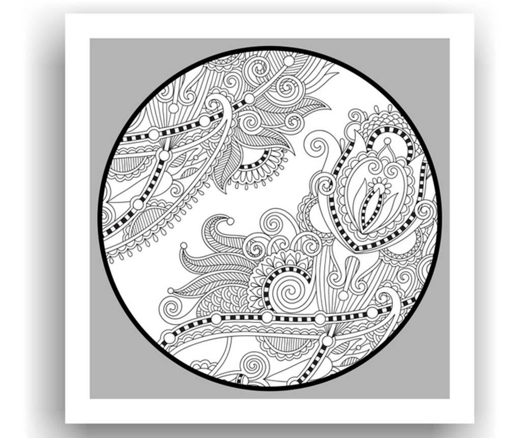 Plansa de colorat Circle Fun 50x50 cm - Vivre