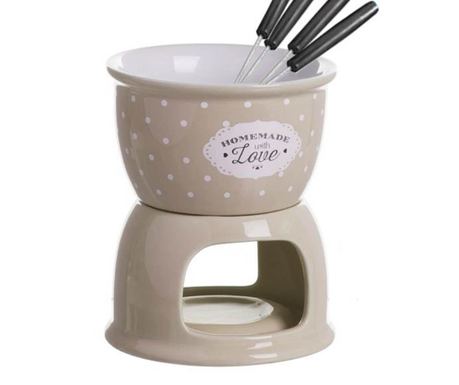 Set pentru fondue Homemade Taupe - Vivre