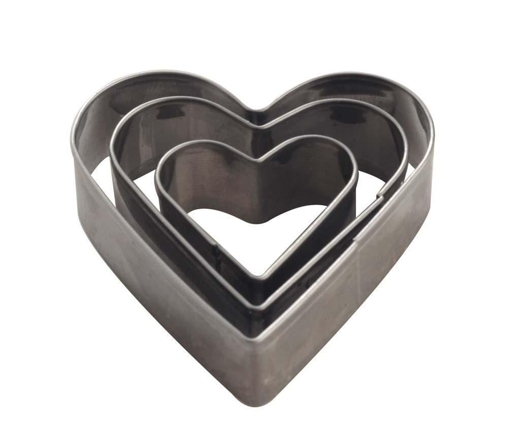 Set 3 forme pentru decupat aluat Love - Vivre