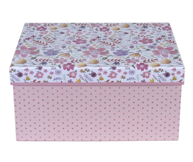 Set 3 cutii cu capac pentru depozitare Filled with Love Handles - Vivre