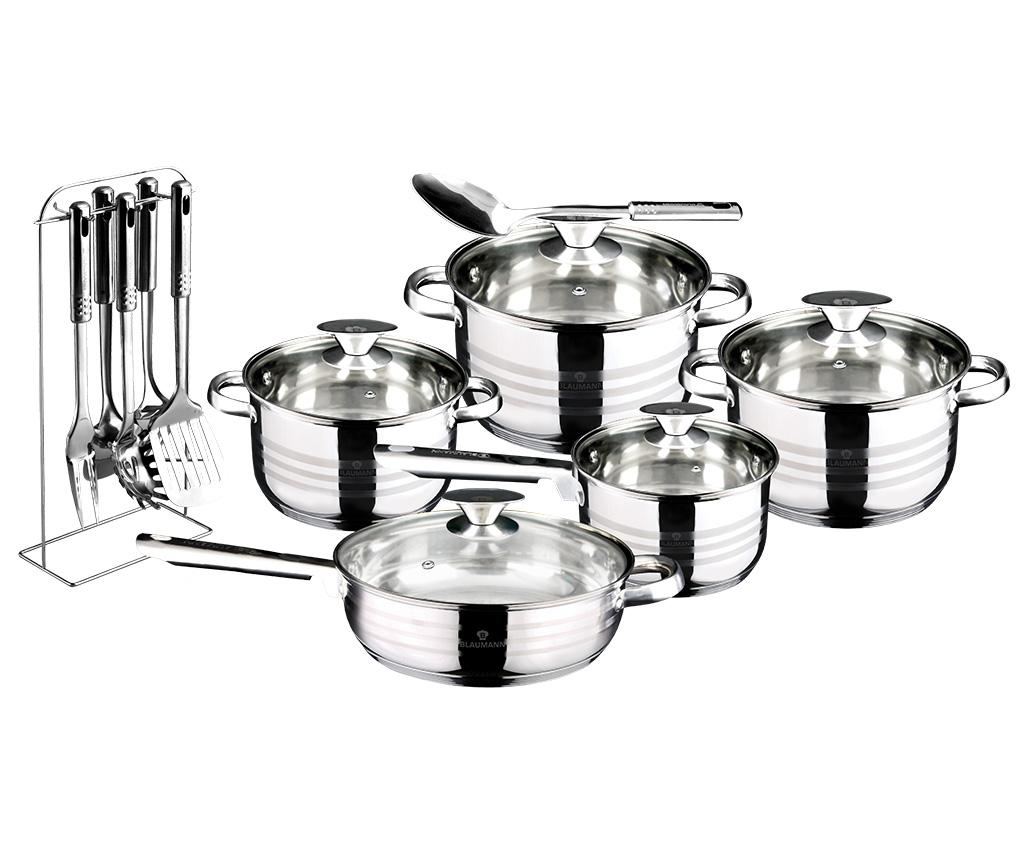 17-dijelni set posuda za kuhanje Gourmet - Vivre