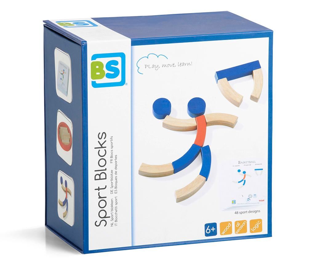 Строителна игра 119 части Sport Blocks - Vivre