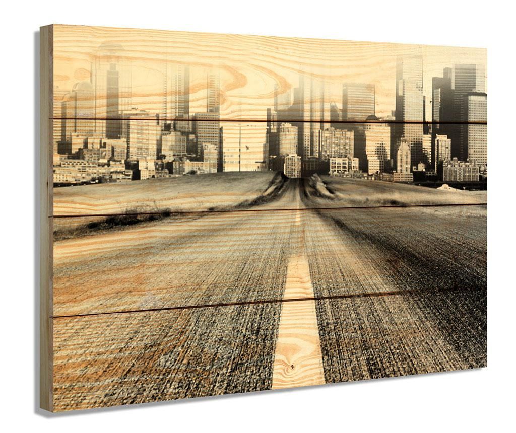 Slika Far City 35x50 cm - Vivre