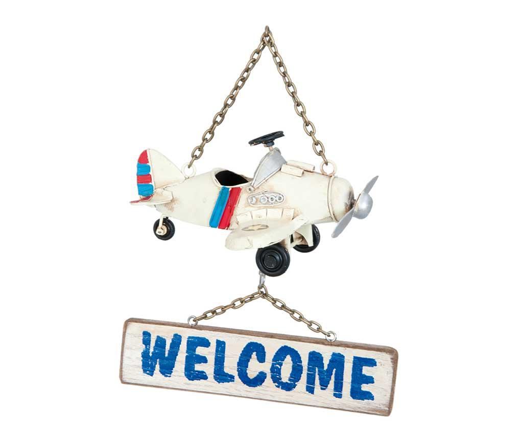 Welcome Plane Felfüggeszthető dekoráció - Vivre
