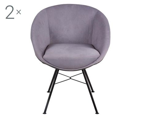 Комплект 2 стола Alexa Light Grey - Vivre