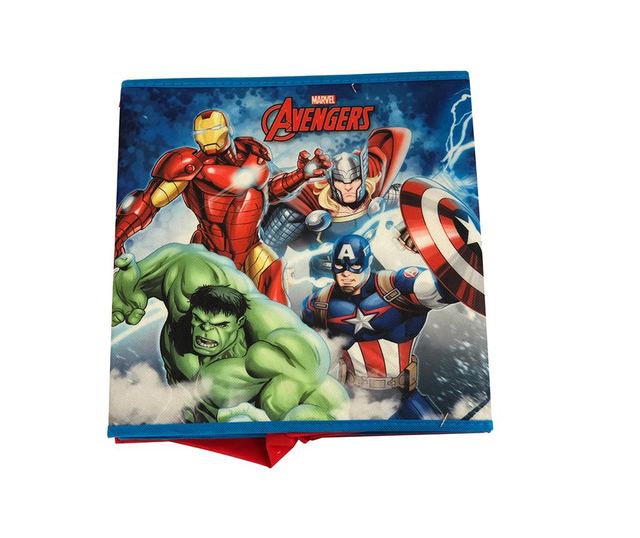 Avengers Square Összecsukható játéktároló kosár - Vivre