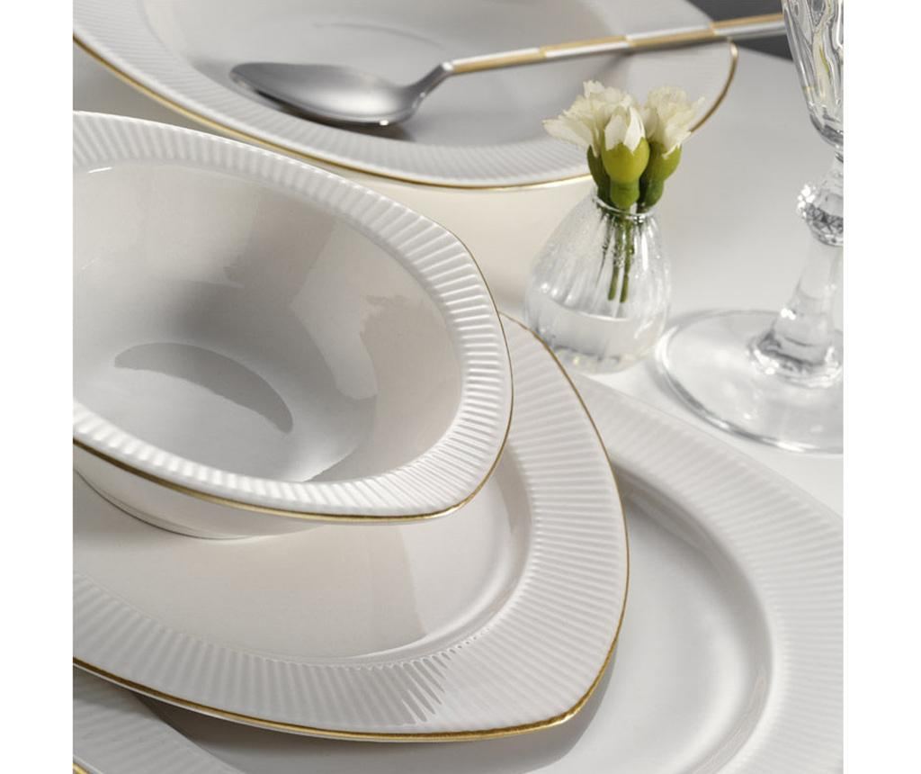 Сервиз за хранене 24 части Radiance Sharp Gold Line - Vivre