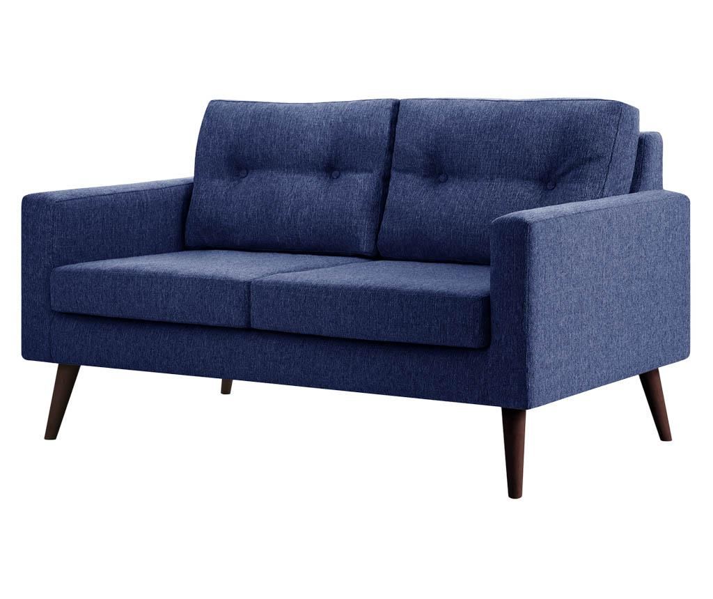 Двуместно канапе Beaver Navy Blue - Vivre