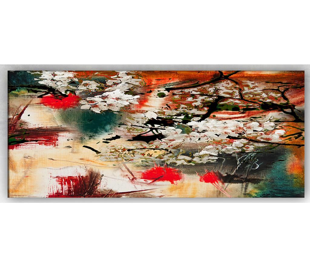 Tablou Flowers 60x140 cm - Vivre