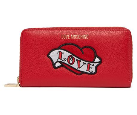 Дамско портмоне Love Moschino Red one size - Vivre