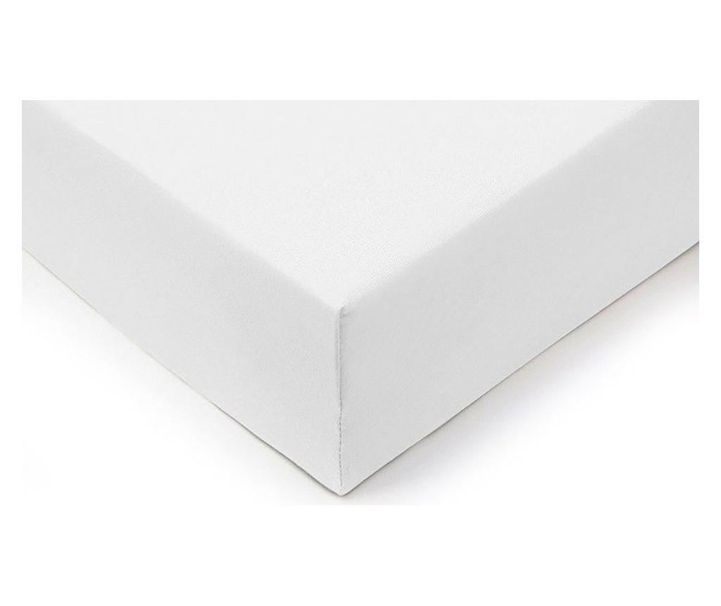 Долен чаршаф Lyon White 160x200 cm - Vivre