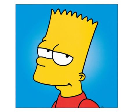 The Simpsons - Bart Kép 33x33 cm - Vivre