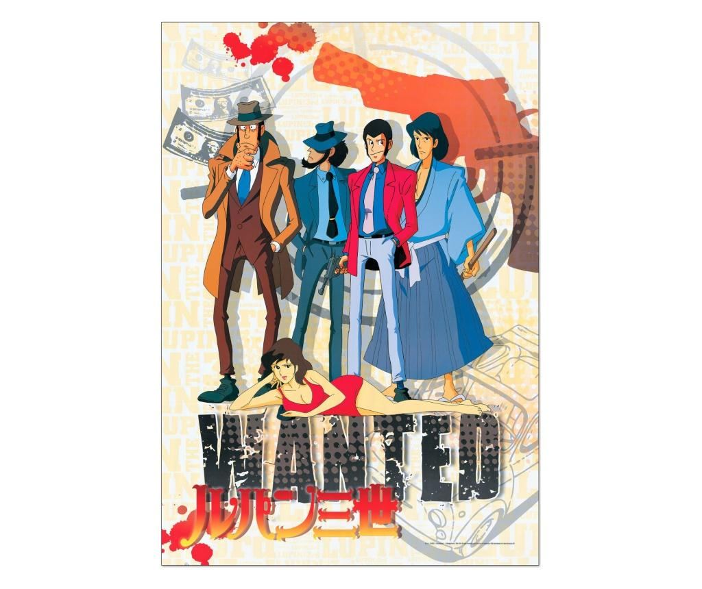 Картина Monkey Punch - Lupin Iii 68x98 см - Vivre