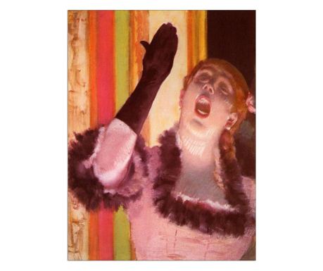 Degas Edgar - The Singer With The Glove Kép 60x80 cm - Vivre