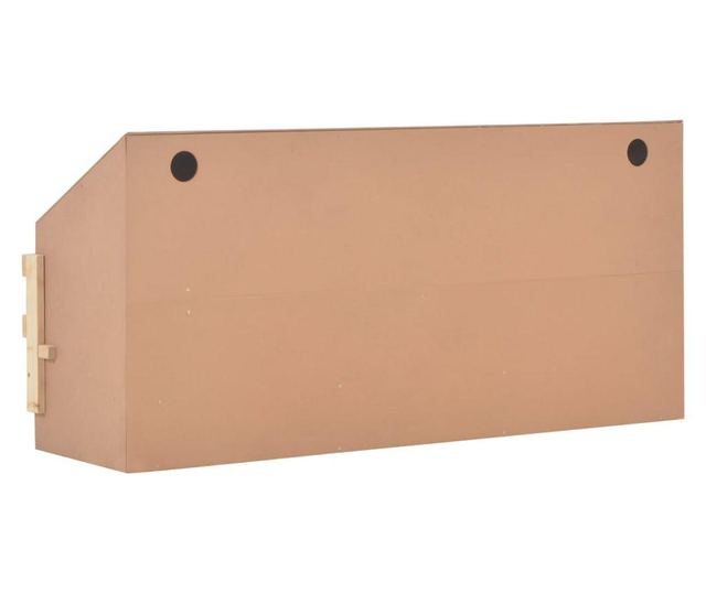 Cuibar gaini cu 5 compartimente 117x33x54 cm lemn masiv pin - Vivre