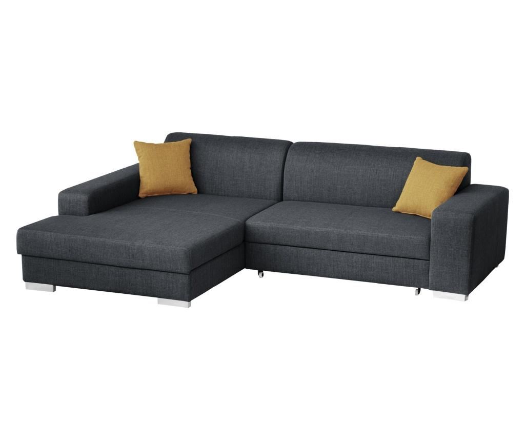 Coltar extensibil stanga Catalani Grey, Gold - Vivre