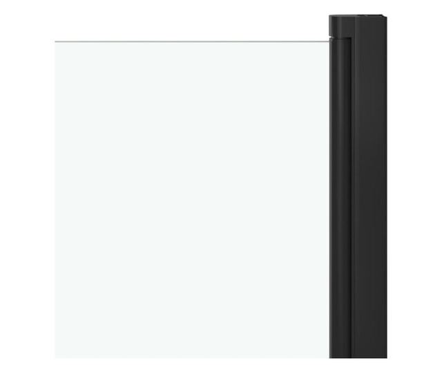 Cabina de dus, negru, 68 x 130 cm, ESG - Vivre