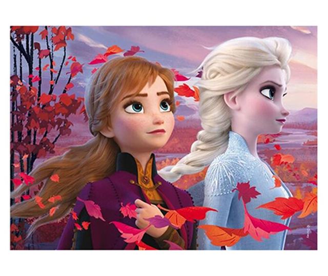 Puzzle De Colorat, Frozen Ii, 35 Piese - Vivre