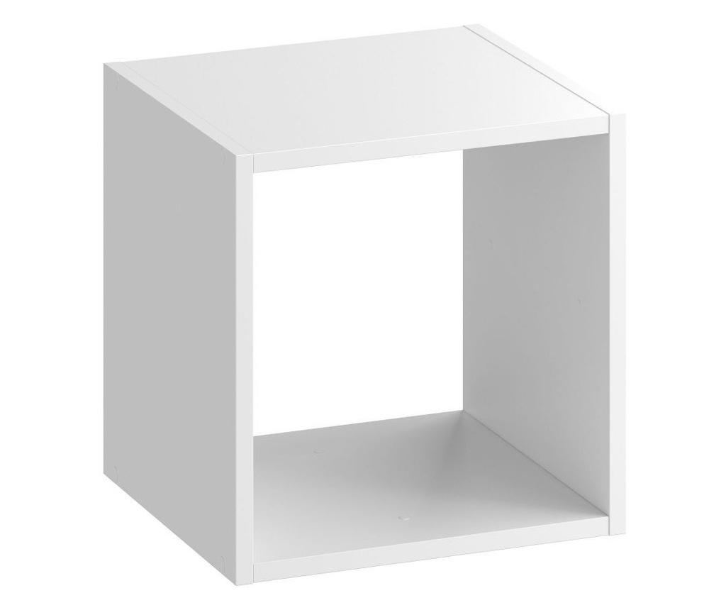 Cub perete/podea 36x32x36 cm PAL Alb - Vivre