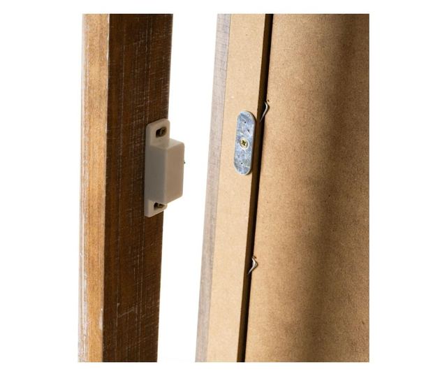Masca de contor electric Casa Selección, 50x6x35 cm, lemn de pin - Vivre