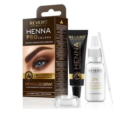 Vopsea de sprancene Henna Pro Colors, Revers, 15ml - Vivre