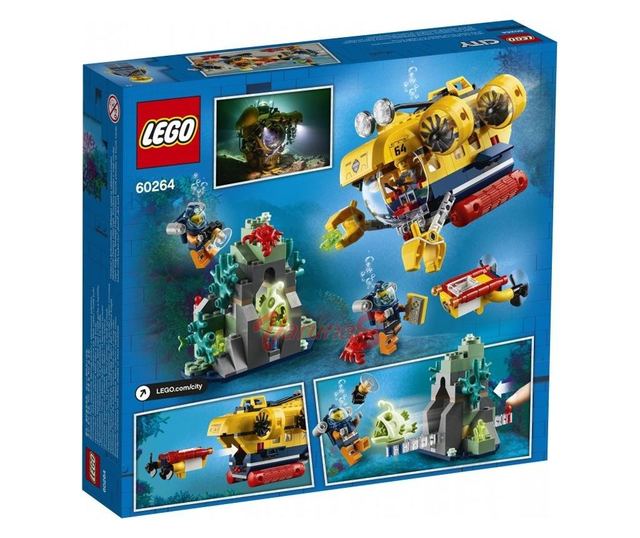 LEGO City Submarin de explorare a oceanului - Vivre LEGO City Submarin de explorare a oceanului - Vivre