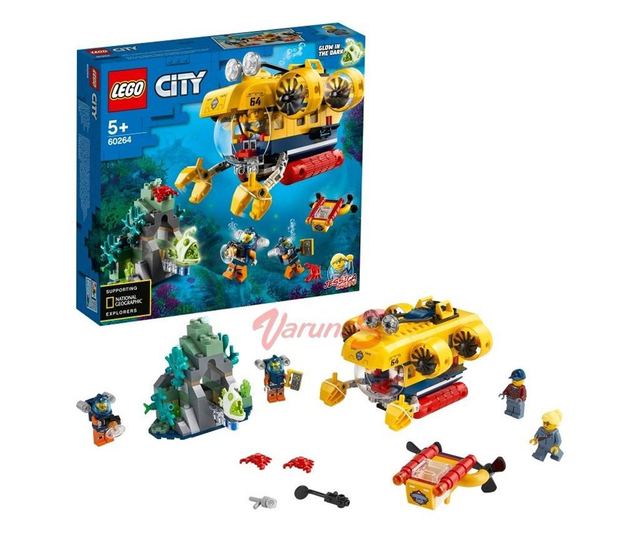 LEGO City Submarin de explorare a oceanului - Vivre LEGO City Submarin de explorare a oceanului - Vivre
