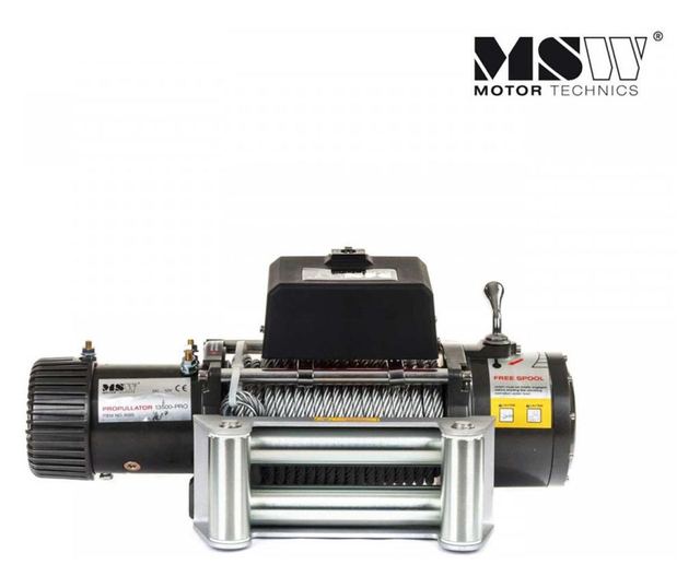 Troliu auto 12V 13.500 lbs 6,124 kg angrenaj planetar în 3 trepte MSW ...