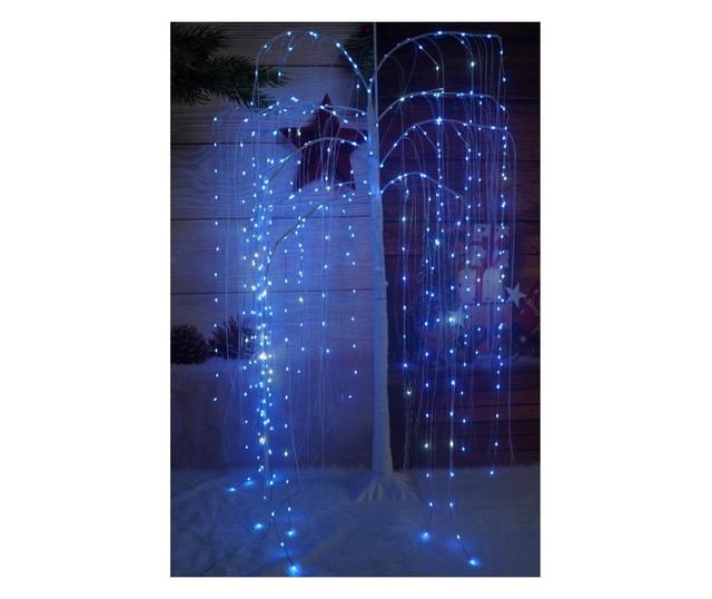Pom decorativ cu leduri, Flippy, tip salcie, 234 Led, 1.5 M - Vivre