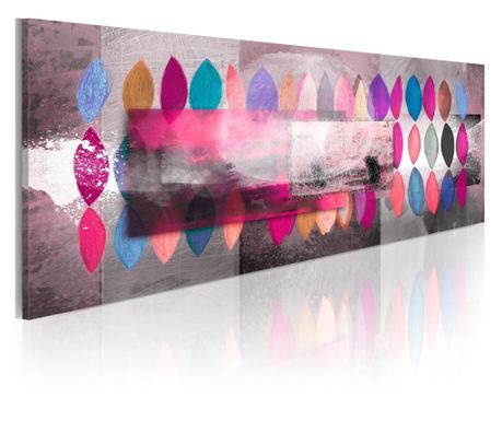 Ročno naslikana slika Artgeist - Color trends - 120 x 40 cm - Vivre