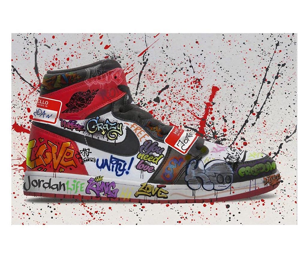 Slika, Jordan Drip, 50x70cm - Vivre