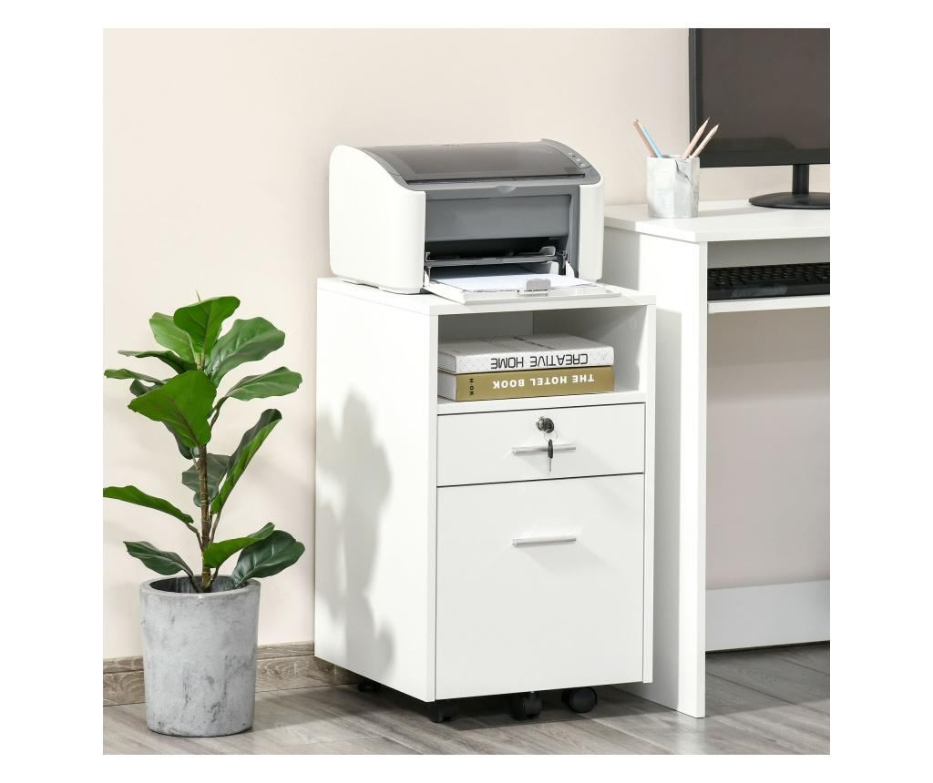 Vinsetto Dulap cu sertare de Birou Dulap cu sertare pentru Birou cu 2 ...