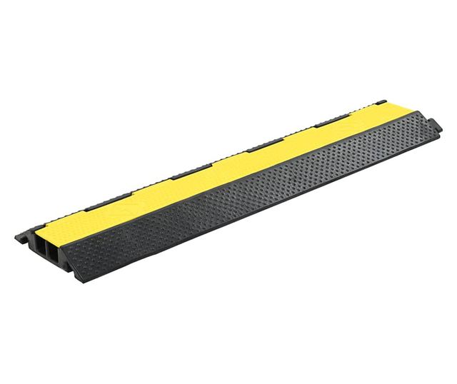 Rampe de protectie cabluri, 2 buc, 2 canale cauciuc, 101,5 cm - Vivre