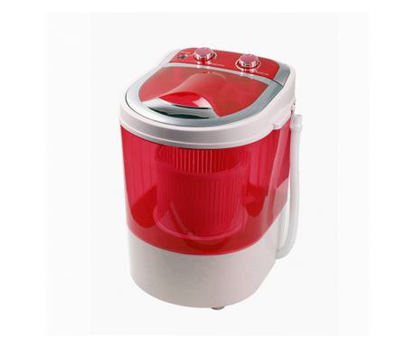 Мини пералня Lamarque LWM-20035R, 250 W, Полуавтоматична, Центрофуга ...