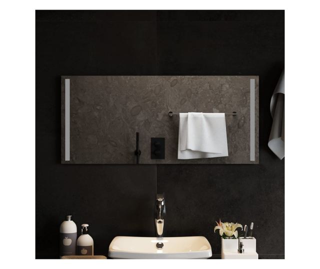 LED огледало за баня, 90x40 см - Vivre
