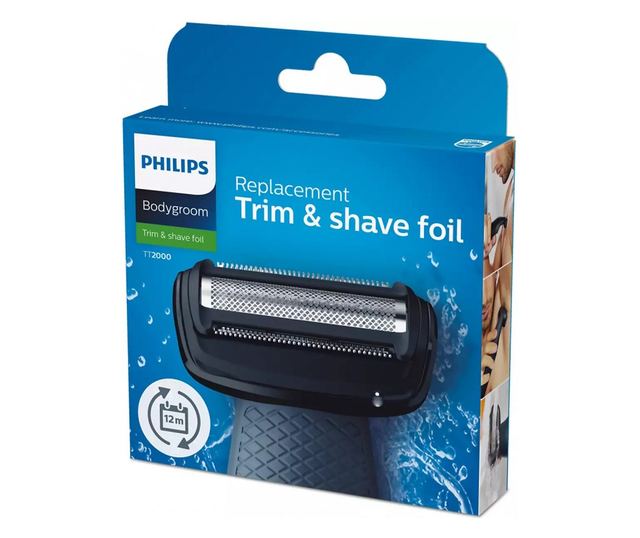 Бръснещa главa Philips TT2000/43, Съвместима с Philips BodyGroom S3000 ...