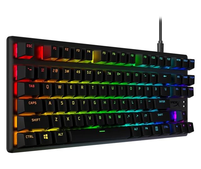 HyperX Alloy Origins Core PBT HX Red Mechanical Gaming US billentyűzet ...
