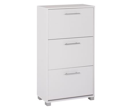 Шкаф за обувки Давина HM2221.05 бял цвят - Vivre