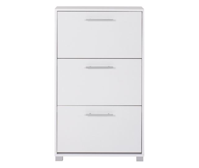 Шкаф за обувки Давина HM2221.05 бял цвят - Vivre