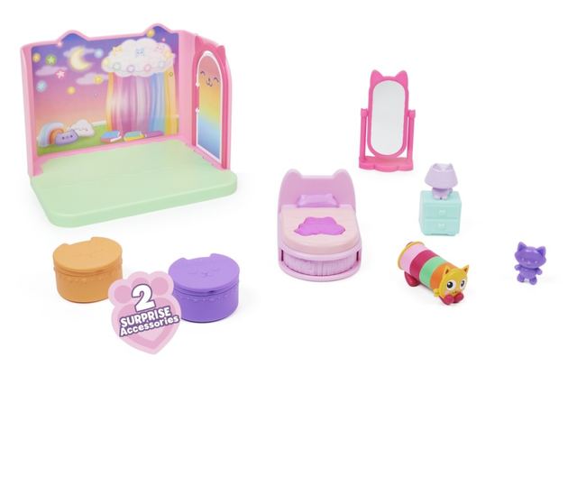 Gabby's Dollhouse GDH PYS Deluxe Room Bedroom GML Babaház hálószoba - Vivre