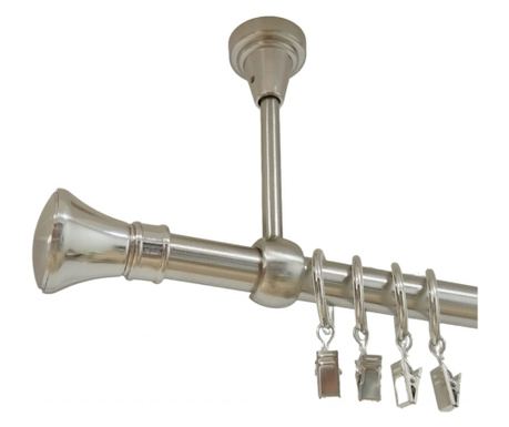 Galerie simpla prindere tavan prince 19 mm inox - Vivre