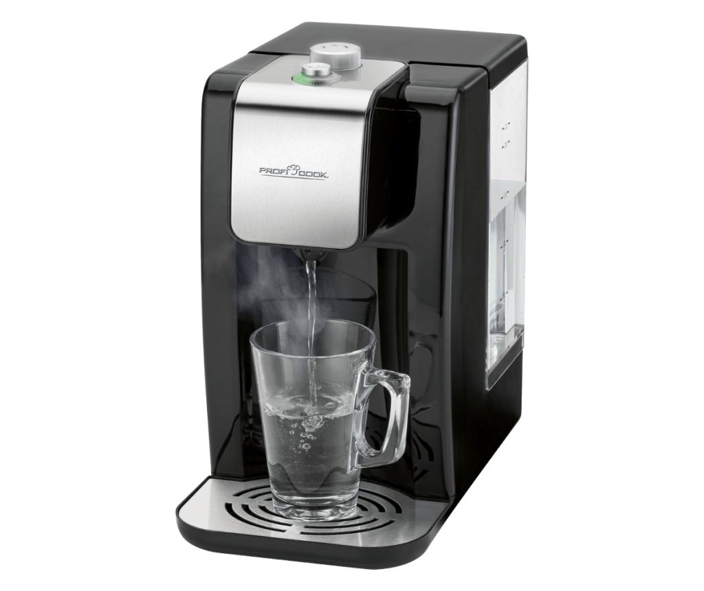 Диспенсър за гореща вода ProfiCook PC-HWS1168, 2.2 литра, 2600 W, черен ...