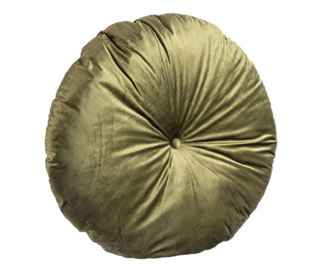 Set 4 perne podea catifea verde olive Artemis 90 cm - Vivre