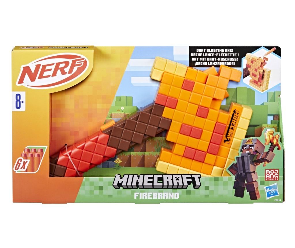 NERF Minecraft Firebrand Axe Blaster - Vivre